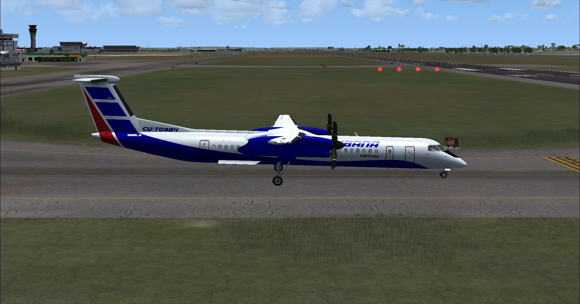 Dash Q400 Majestic FSX/P3D – Cubana Virtual