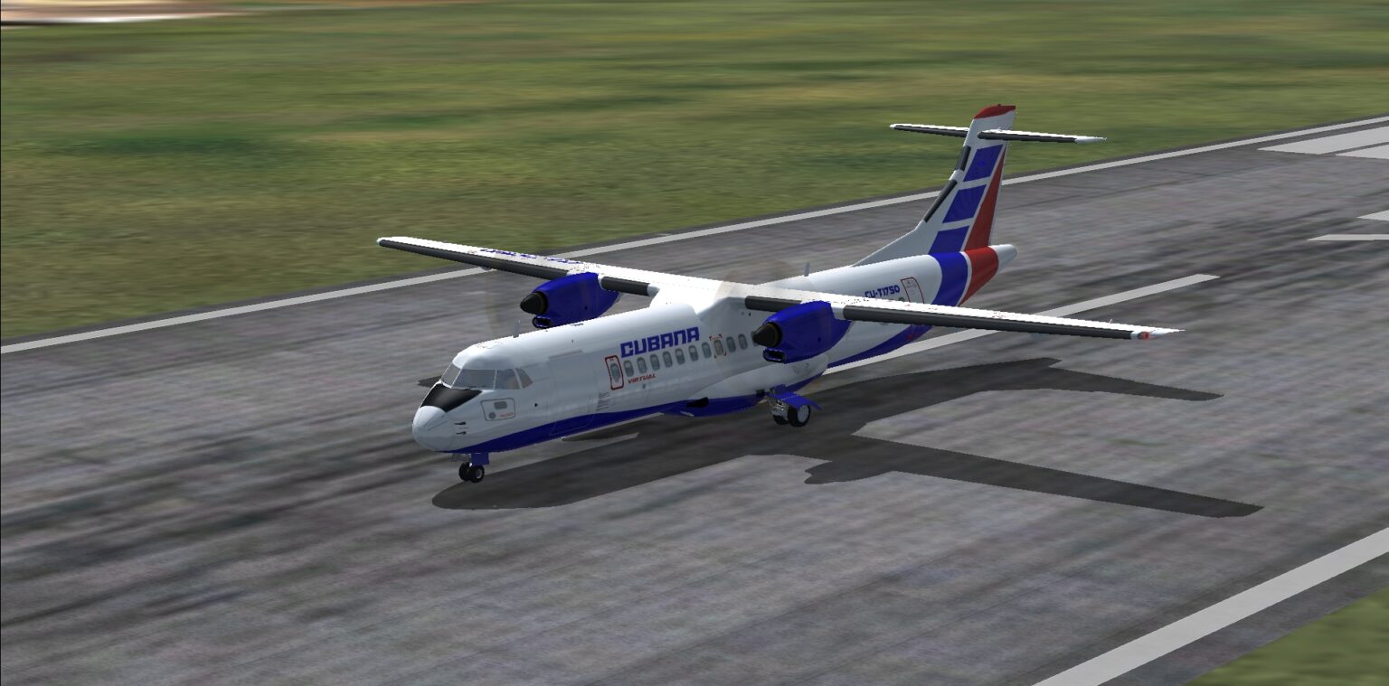 ATR 72 500 Flight One FS9 CUB CU-T1750 Fs2004 – Cubana Virtual
